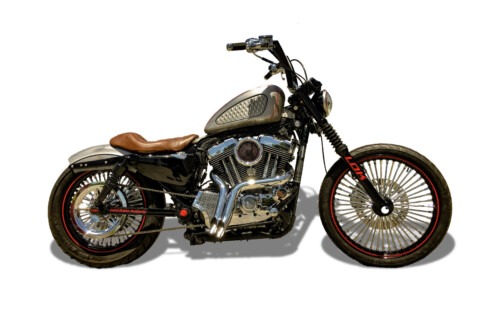 "Rusty Rush" a custom Harley Bobber | Lord Drake Kustoms