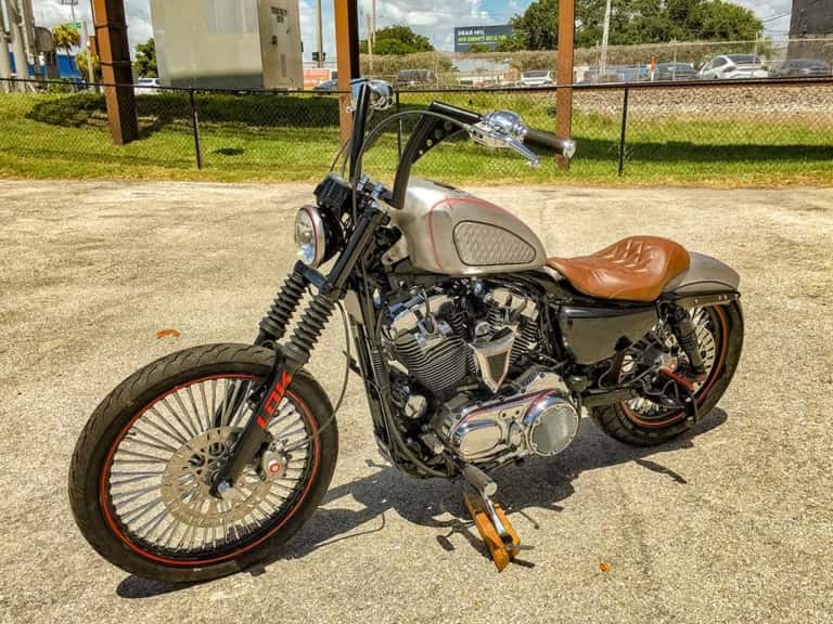 "Rusty Rush" a custom Harley Bobber | Lord Drake Kustoms
