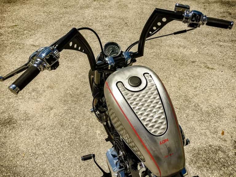 "Rusty Rush" a custom Harley Bobber | Lord Drake Kustoms