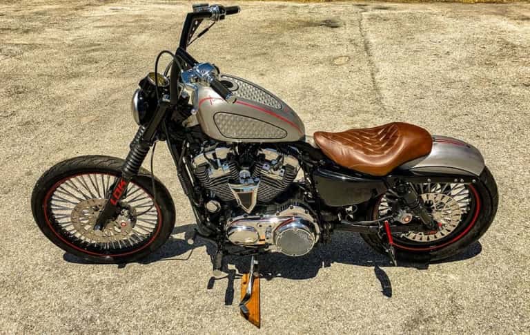 "Rusty Rush" a custom Harley Bobber | Lord Drake Kustoms