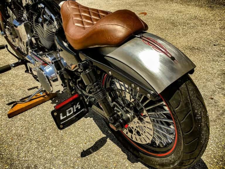 "Rusty Rush" a custom Harley Bobber | Lord Drake Kustoms