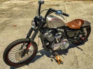 "Rusty Rush" a custom Harley Bobber | Lord Drake Kustoms
