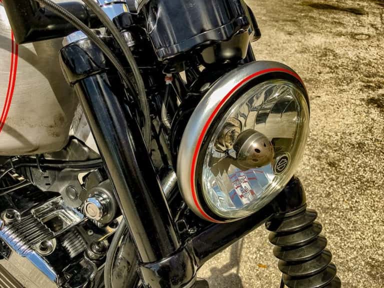 "Rusty Rush" a custom Harley Bobber | Lord Drake Kustoms