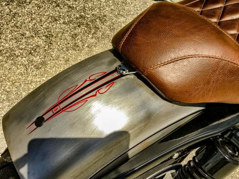 "Rusty Rush" a custom Harley Bobber | Lord Drake Kustoms