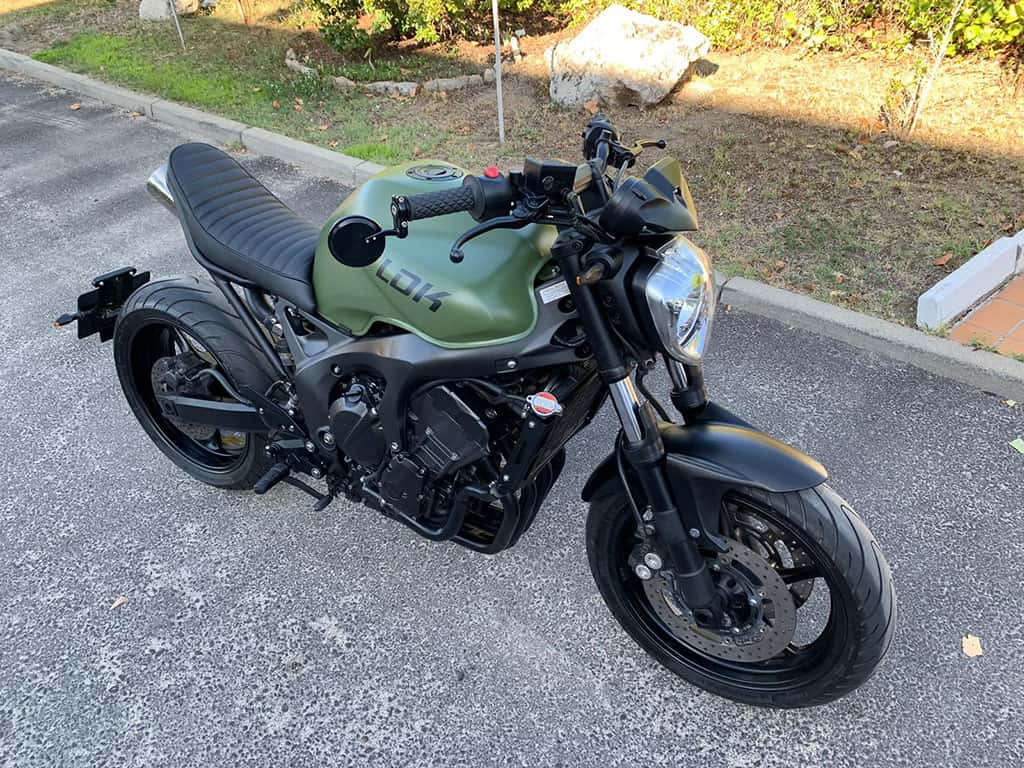 First images of our customized Yamaha Fazer FZ6. | Lord Drake Kustoms