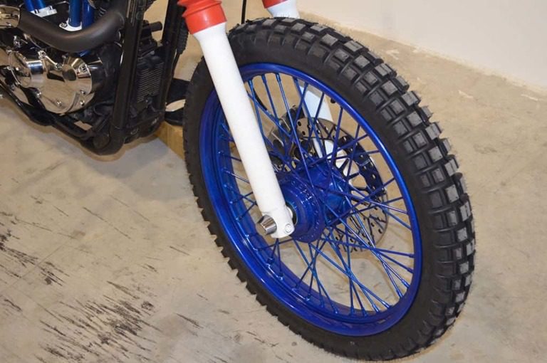 "DAREDEVIL" an Evel Knievel motorcycle tribute | Lord Drake Kustoms