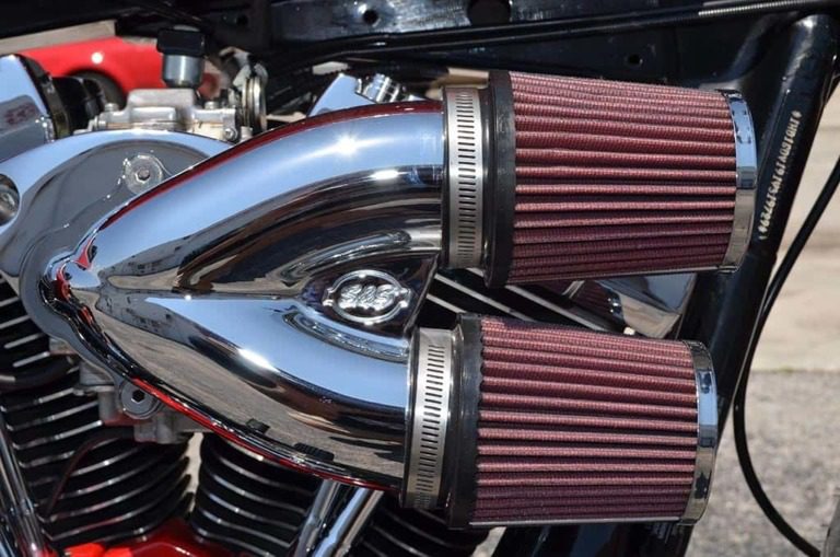 RED BARON, a custom Harley Davidson Dyna | Lord Drake Kustoms