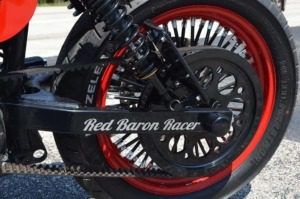 RED BARON, a custom Harley Davidson Dyna | Lord Drake Kustoms