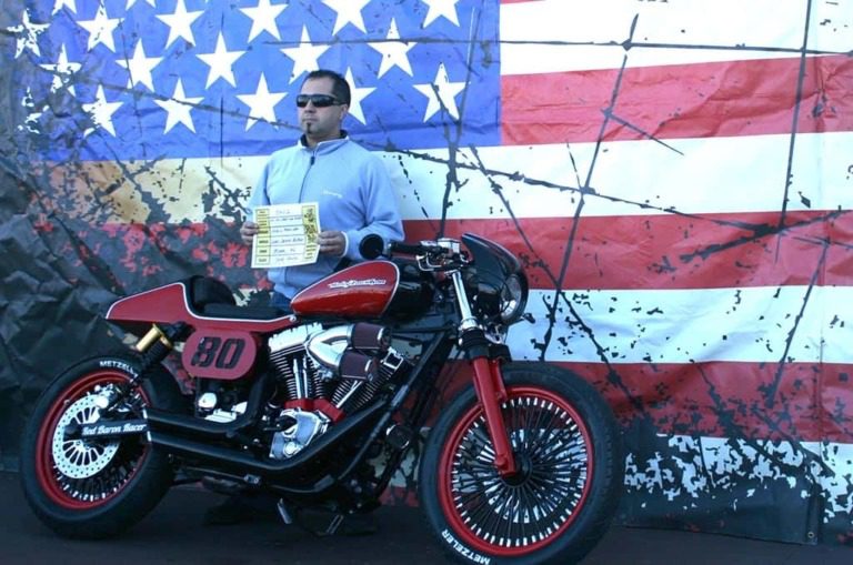 RED BARON, a custom Harley Davidson Dyna | Lord Drake Kustoms