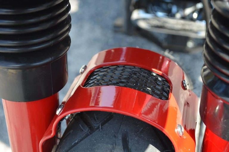 RED BARON, a custom Harley Davidson Dyna | Lord Drake Kustoms