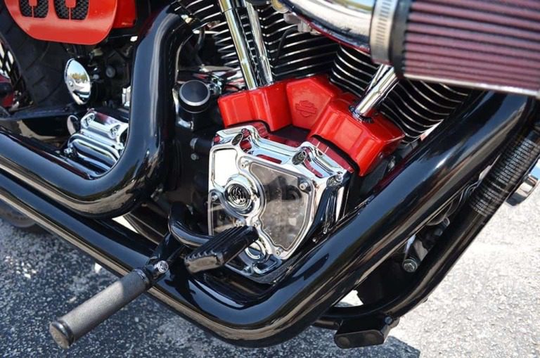 RED BARON, a custom Harley Davidson Dyna | Lord Drake Kustoms