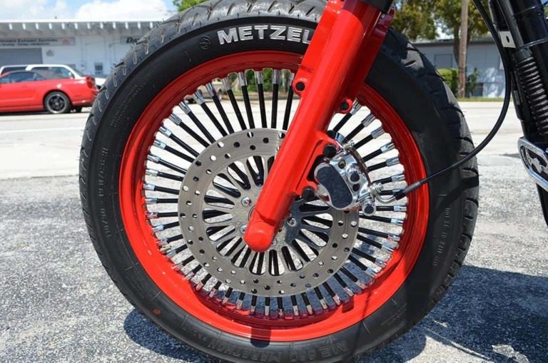 RED BARON, a custom Harley Davidson Dyna | Lord Drake Kustoms