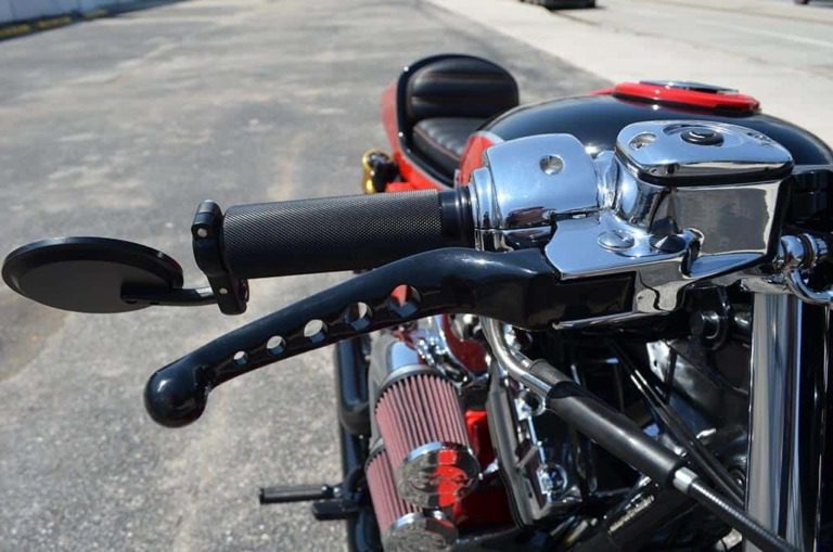 RED BARON, a custom Harley Davidson Dyna | Lord Drake Kustoms