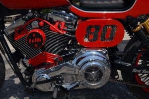 RED BARON, a custom Harley Davidson Dyna | Lord Drake Kustoms