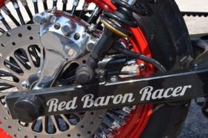 RED BARON, a custom Harley Davidson Dyna | Lord Drake Kustoms