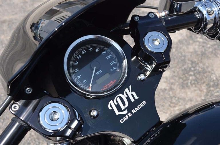 RED BARON, a custom Harley Davidson Dyna | Lord Drake Kustoms