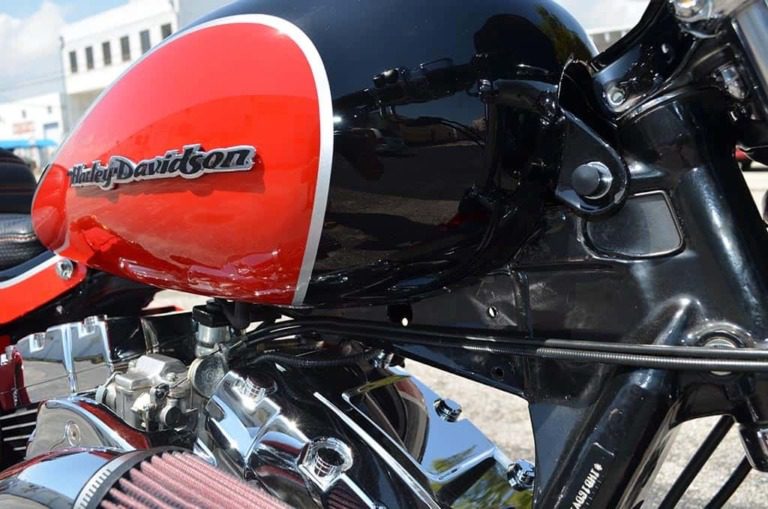 RED BARON, a custom Harley Davidson Dyna | Lord Drake Kustoms