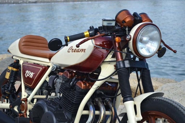 YAMAHA "CREAM", a Yamaha Cafe Racer | Lord Drake Kustoms
