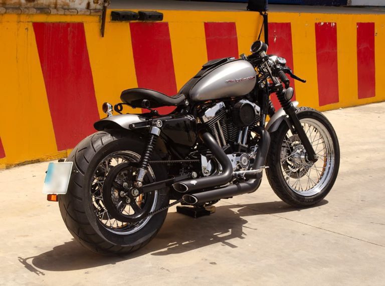 Sportster Cafe Racer with Bobber touches | Lord Drake Kustoms