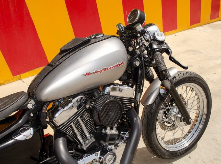 Sportster Cafe Racer with Bobber touches | Lord Drake Kustoms