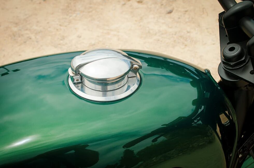 BMW R100 Scrambler “Green” | Lord Drake Kustoms