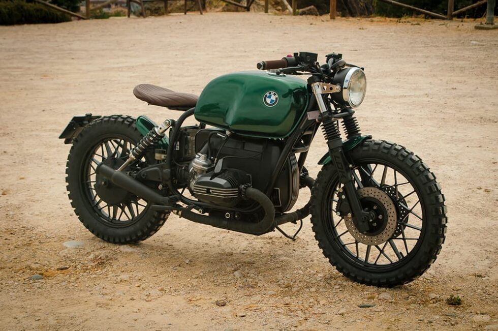BMW R100 Scrambler “Green” | Lord Drake Kustoms