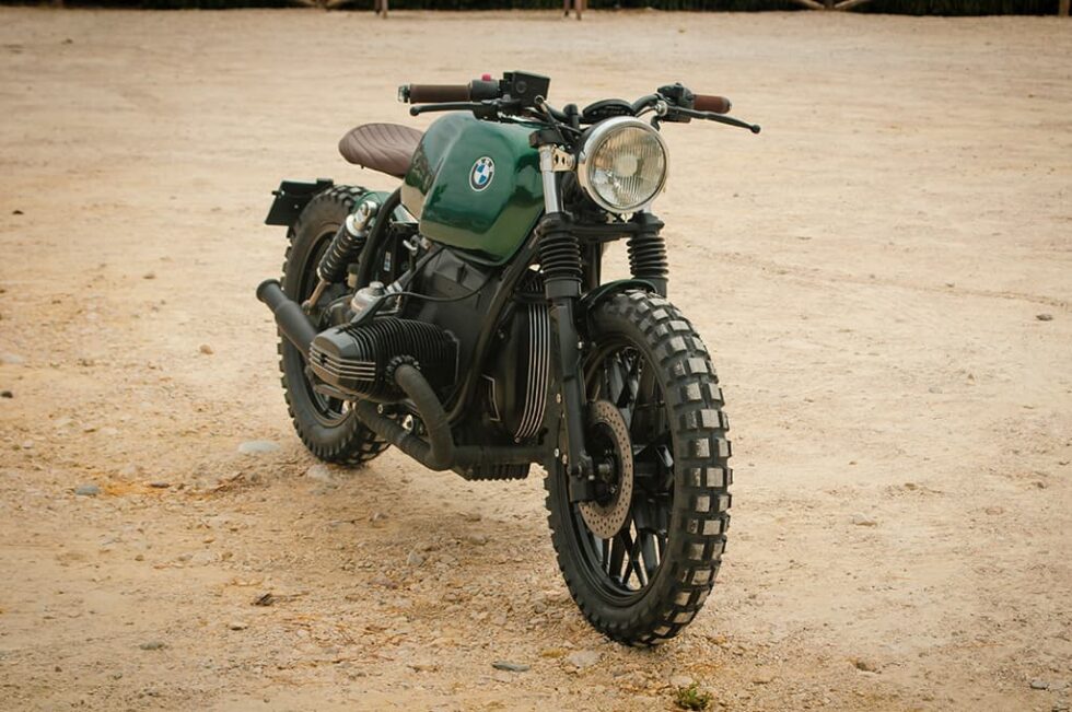 BMW R100 Scrambler “Green” | Lord Drake Kustoms