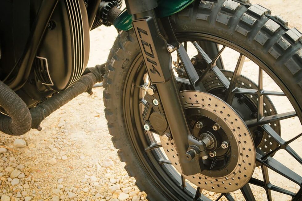 BMW R100 Scrambler “Green” | Lord Drake Kustoms