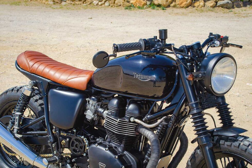 Triumph Scrambler "Thruxton" | Lord Drake Kustoms