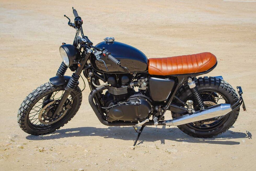 Triumph Scrambler "Thruxton" | Lord Drake Kustoms