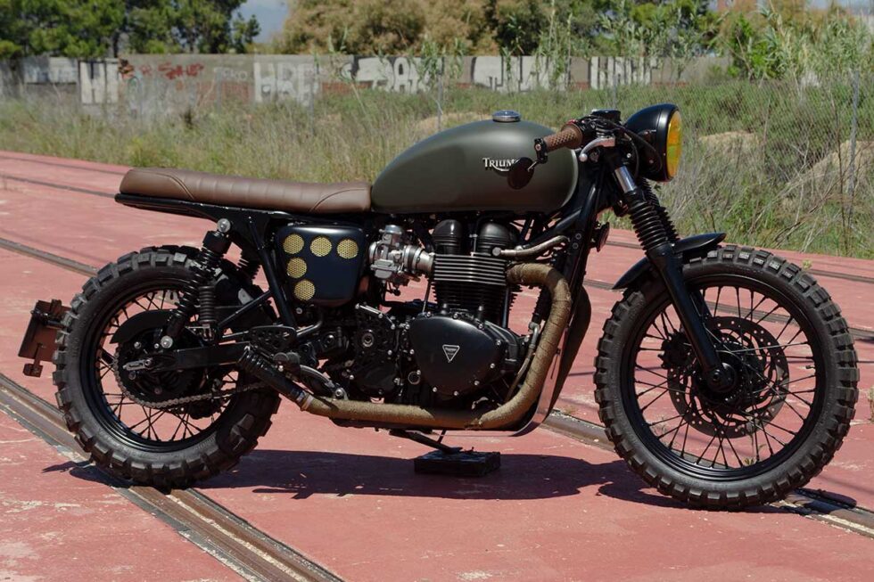 Triumph Army ¿Cafe Racer o Scrambler? | Lord Drake Kustoms