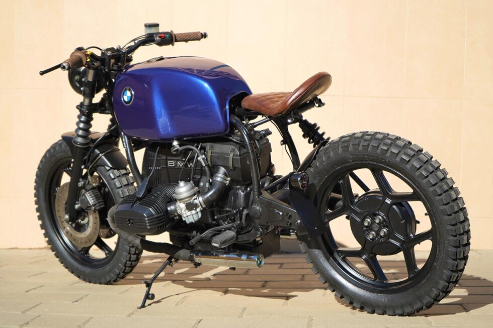 BMW R100 BOBBER BLUE | Lord Drake Kustoms