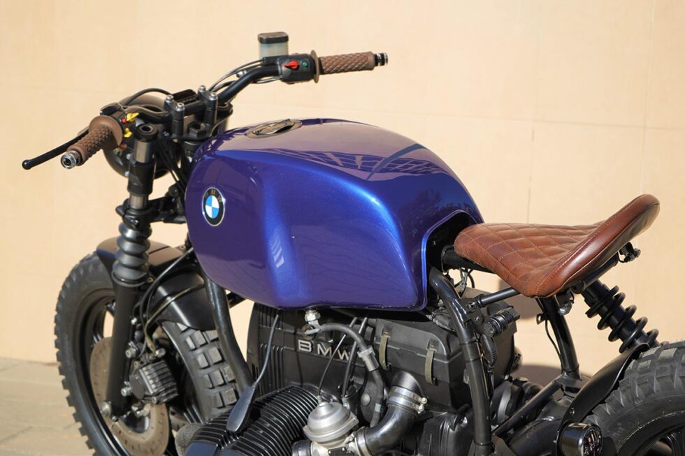 BMW R100 BOBBER BLUE | Lord Drake Kustoms
