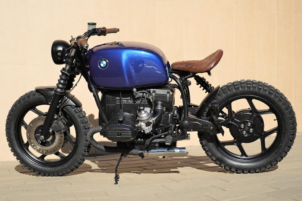 BMW R100 BOBBER BLUE | Lord Drake Kustoms