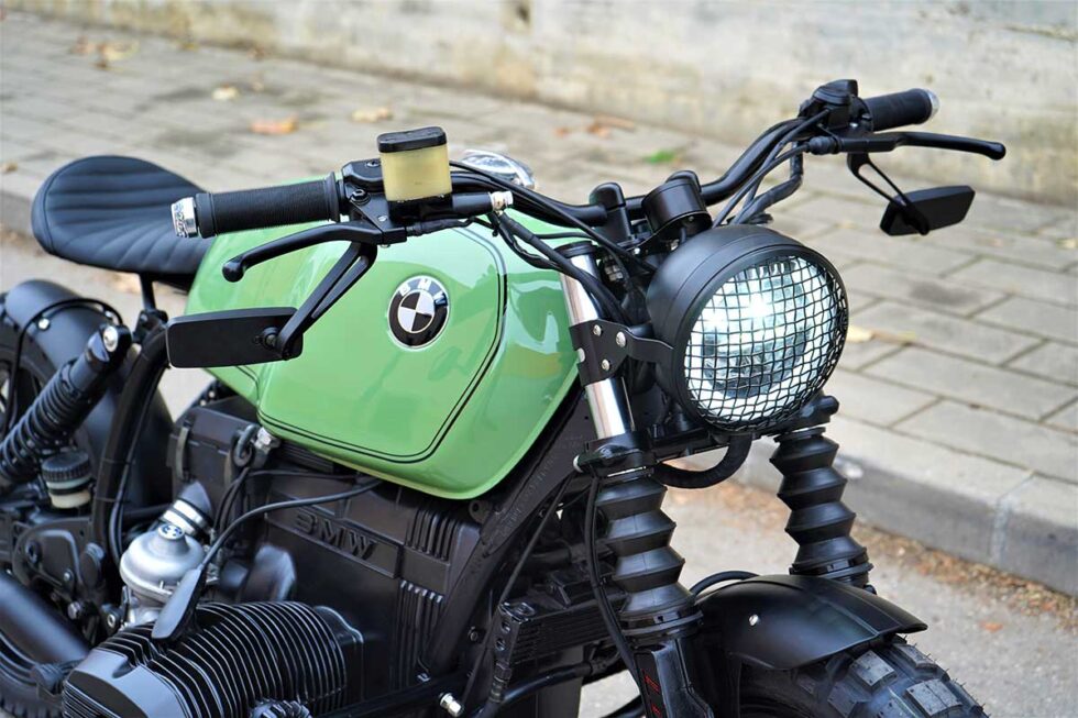 BMW R100 BOBBER OLIVE | Lord Drake Kustoms