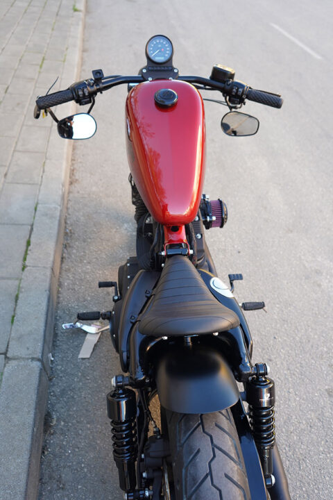 SPORTSTER IRON RED | Lord Drake Kustoms