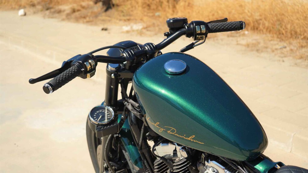 SPORTSTER BOBBER GREEN 69 | Lord Drake Kustoms