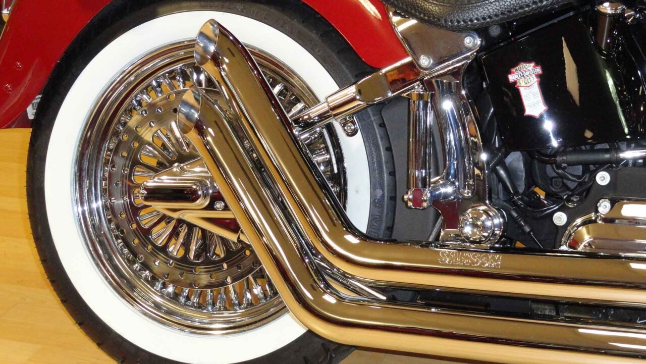 SPRINGER RED GRAY | Lord Drake Kustoms