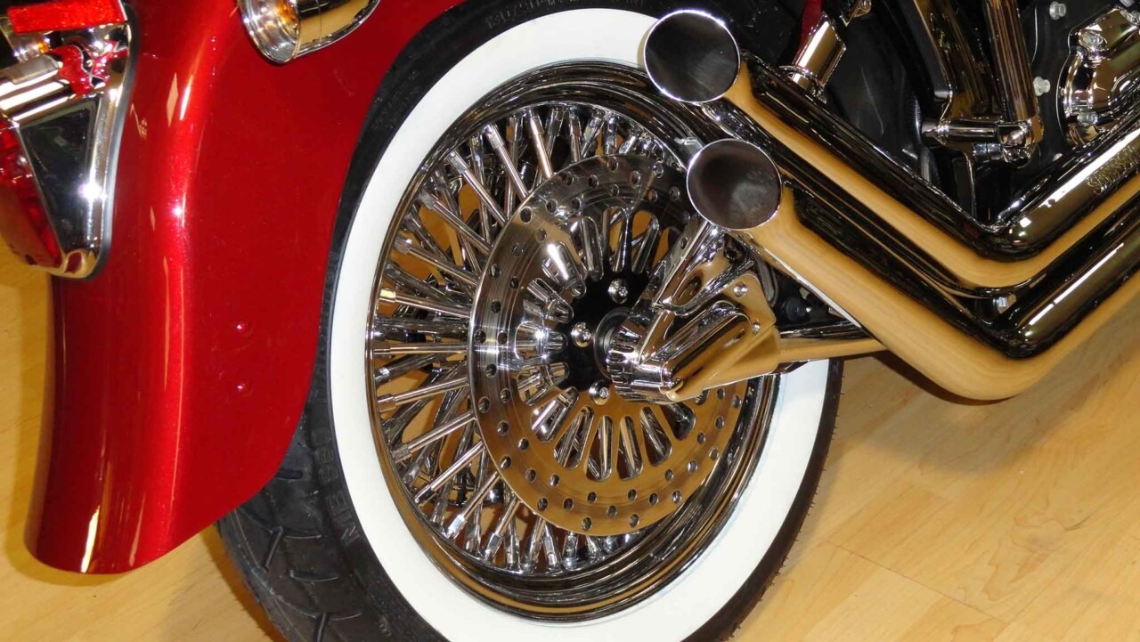 SPRINGER RED GRAY | Lord Drake Kustoms