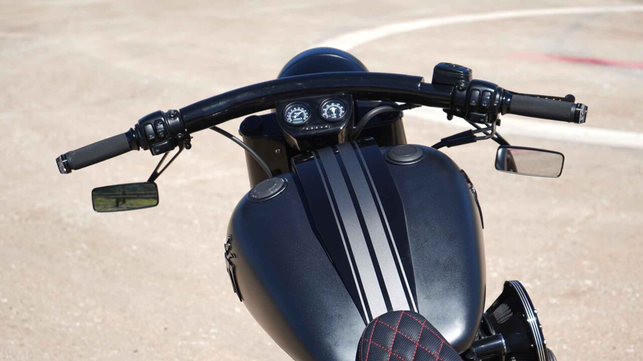 SOFTAIL DELUXE BLACK | Lord Drake Kustoms