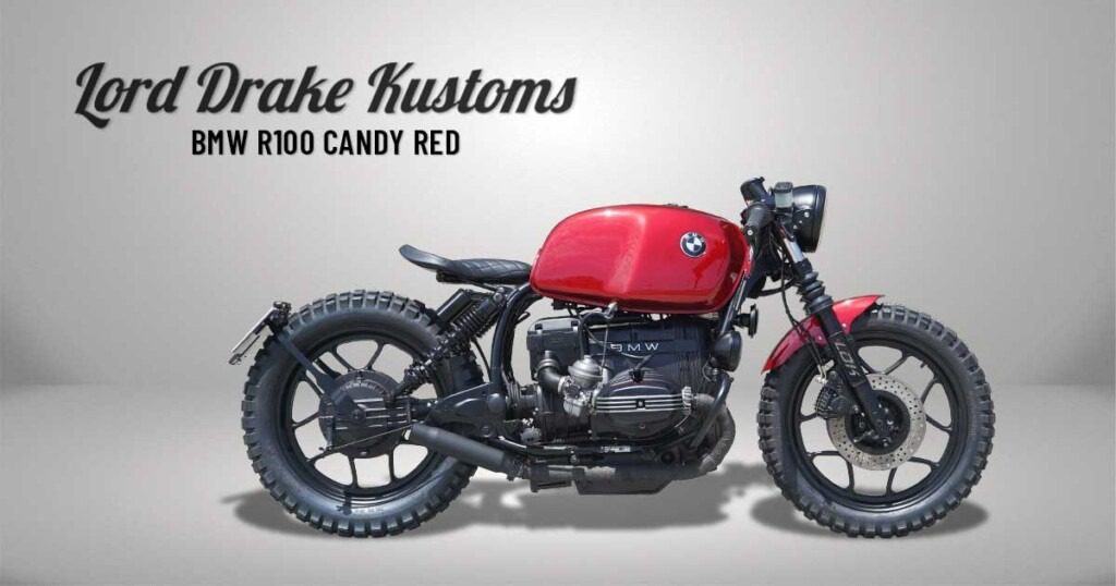 BMW R100 CANDY RED | Lord Drake Kustoms