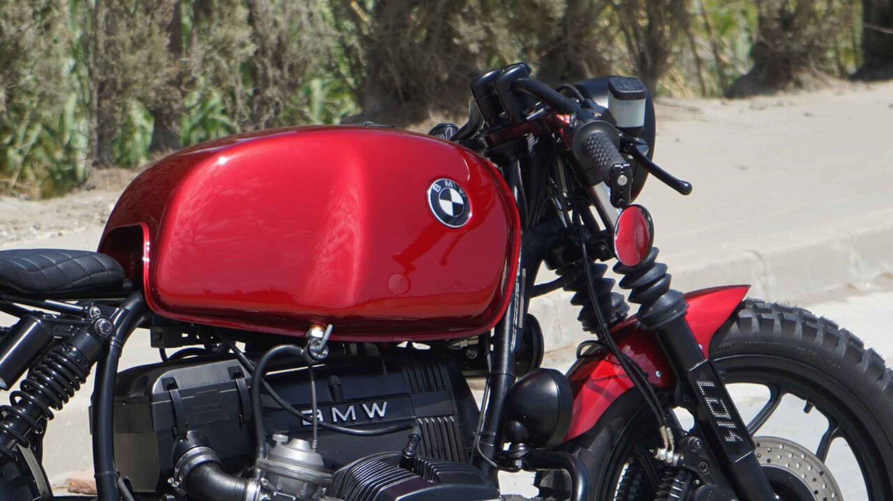 BMW R100 CANDY RED | Lord Drake Kustoms
