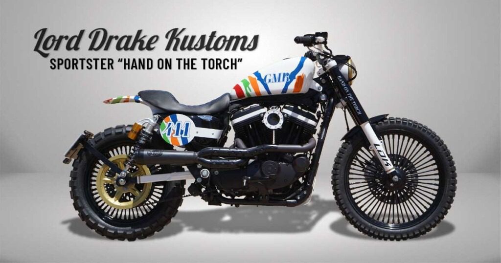 SPORTSTER "HAND ON THE TORCH" | Lord Drake Kustoms