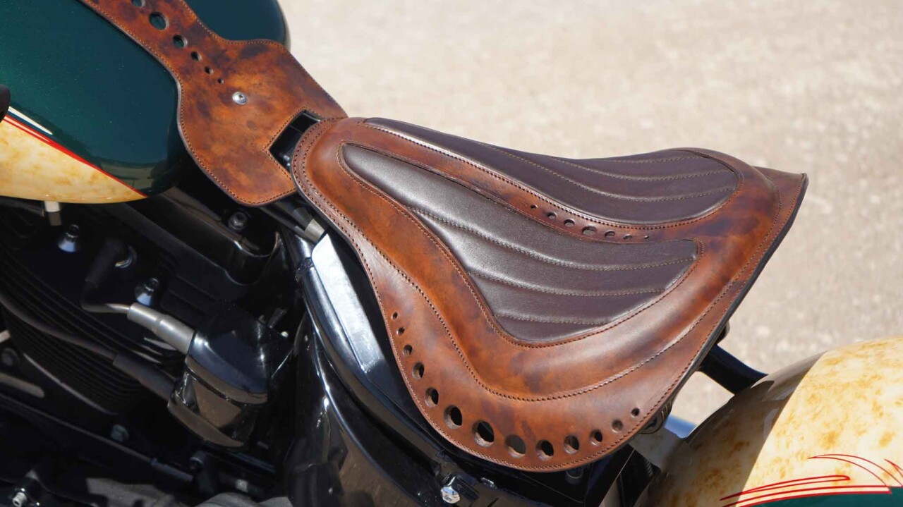 HD CROSS BONES BOBBER | Lord Drake Kustoms