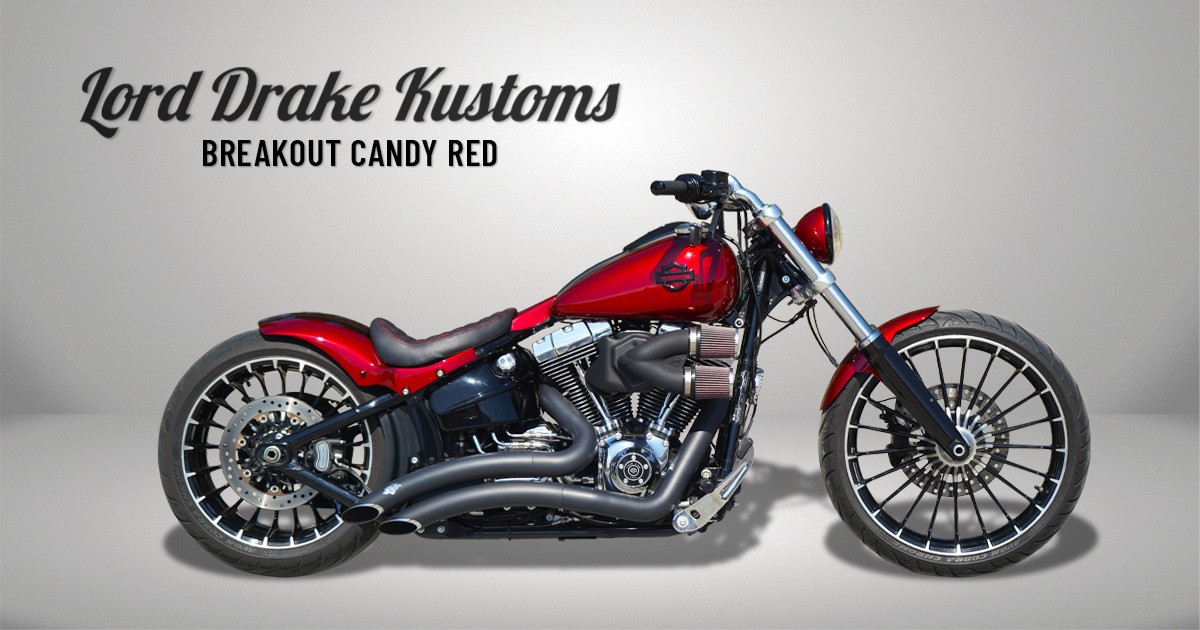 BREAKOUT CANDY RED | Lord Drake Kustoms