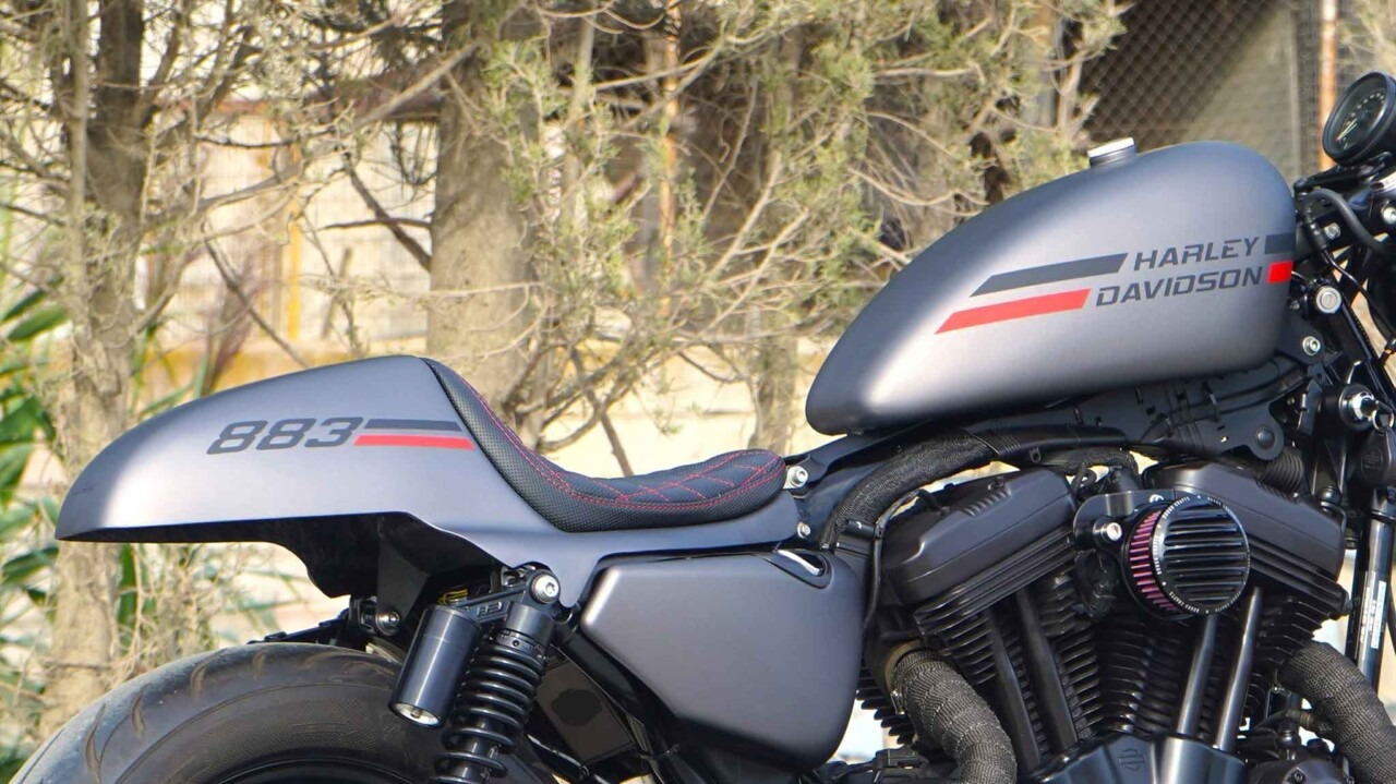 sportster 883 cafe racer | Lord Drake Kustoms