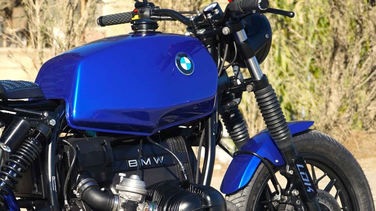 BMW R65 BOBBER BLUE | Lord Drake Kustoms