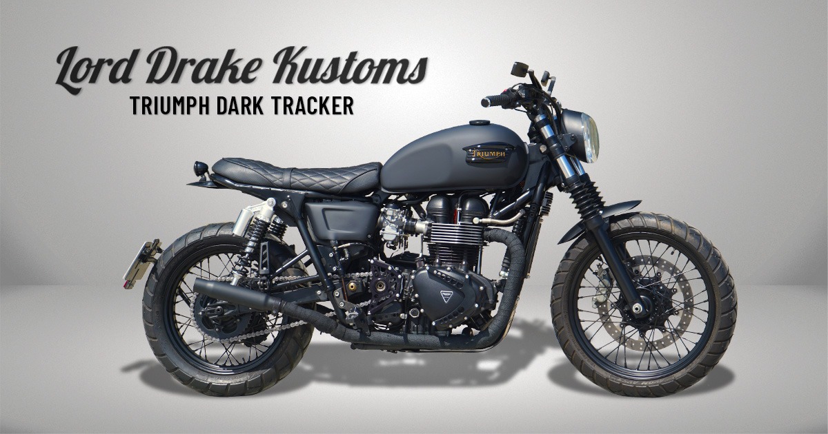 TRIUMPH DARK TRACKER | Lord Drake Kustoms