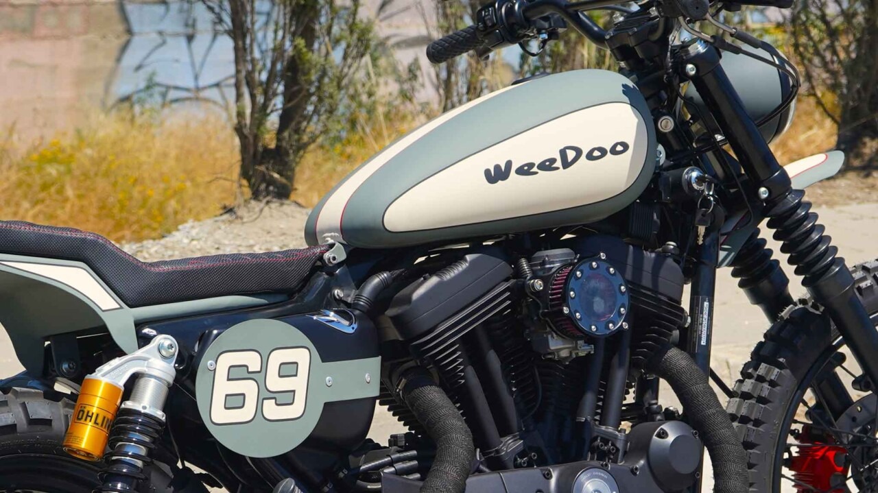 SPORTSTER SCRAMBLER WEEDOO | Lord Drake Kustoms