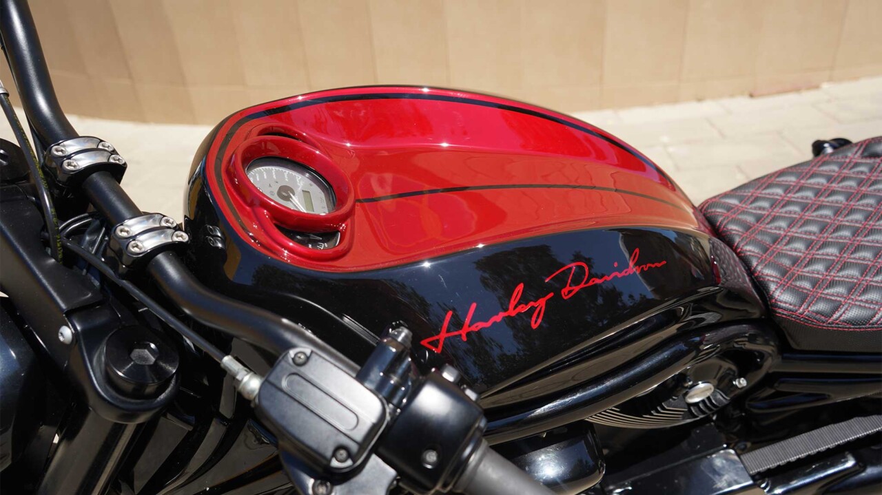 VROD 300 BLACK&RED | Lord Drake Kustoms